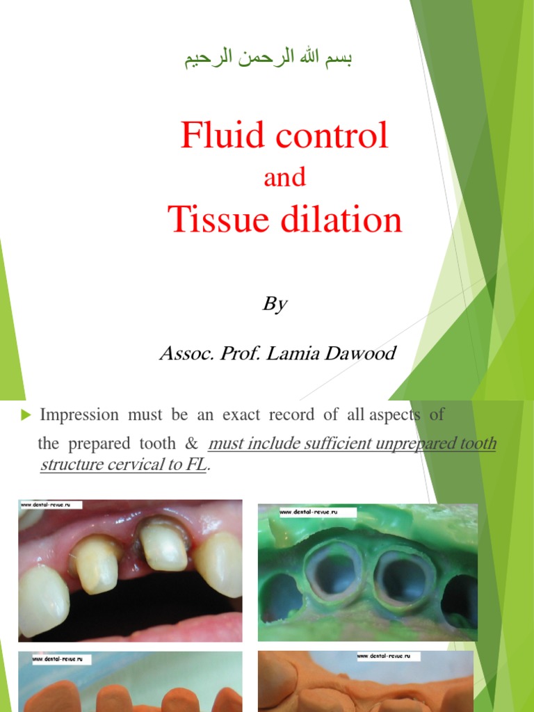 4-Fluid control &tissue dilation | Mouth | Medical Specialties