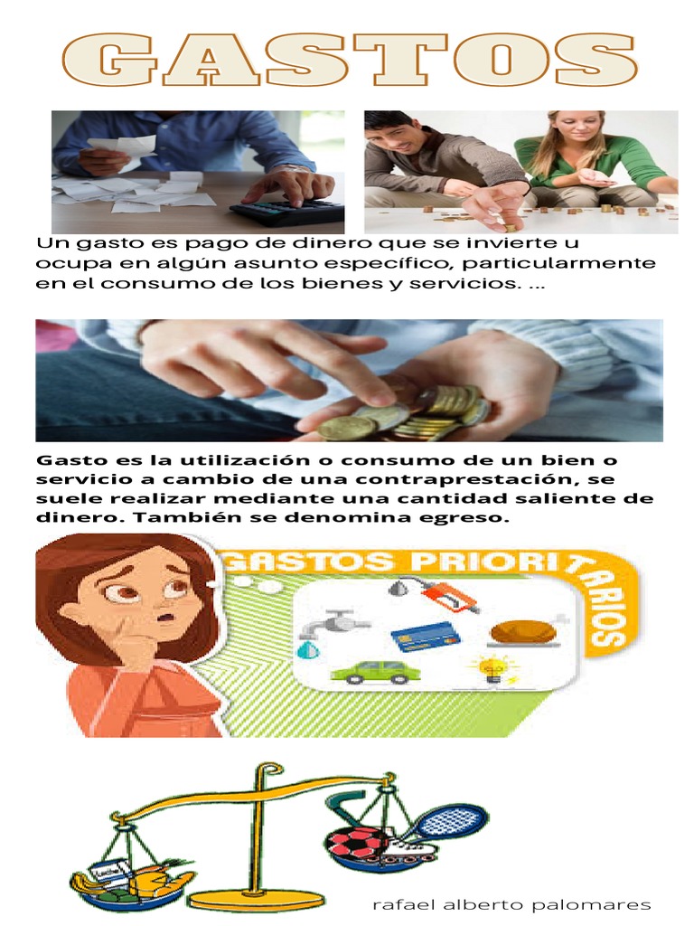 Concepto de Gastos y Egresos | PDF | Finanzas y dinero