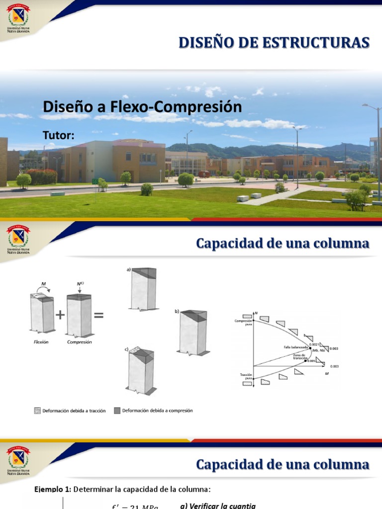 Clase 7 - Diseño A Flexo-Compresion Parte 1 | PDF | Naturaleza | Science
