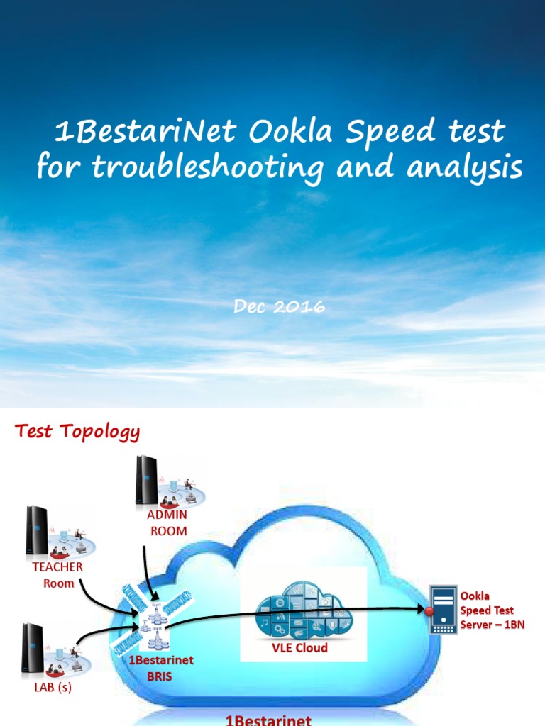1bestarinet Ookla Speed Test For Troubleshooting and Analysis | PDF ...