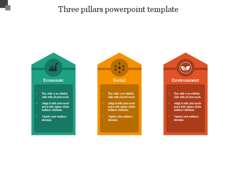 3 Pillars Powerpoint Template 4 3 | PDF