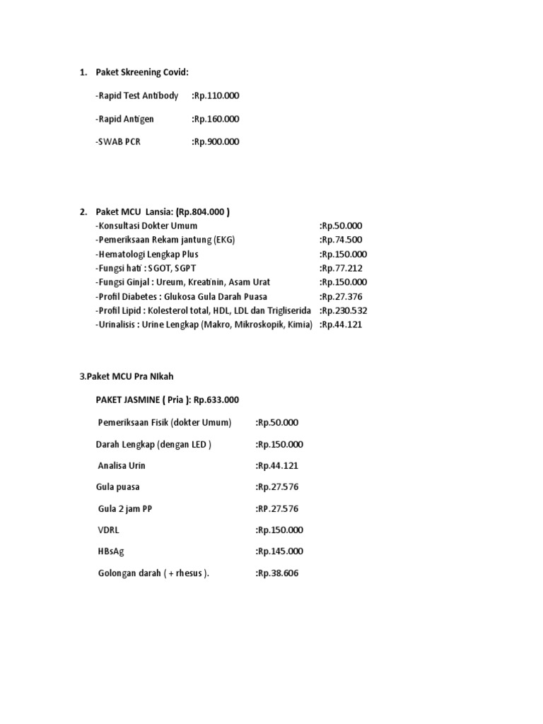 Paket MCU Baru-2 | PDF | Sains & Matematika