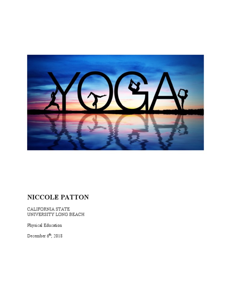 Yoga Unit Plan Part 1 | PDF | Question | Adverb