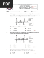 Vernier Caliper Worksheet With Example Solution PDF | PDF | Scientific ...