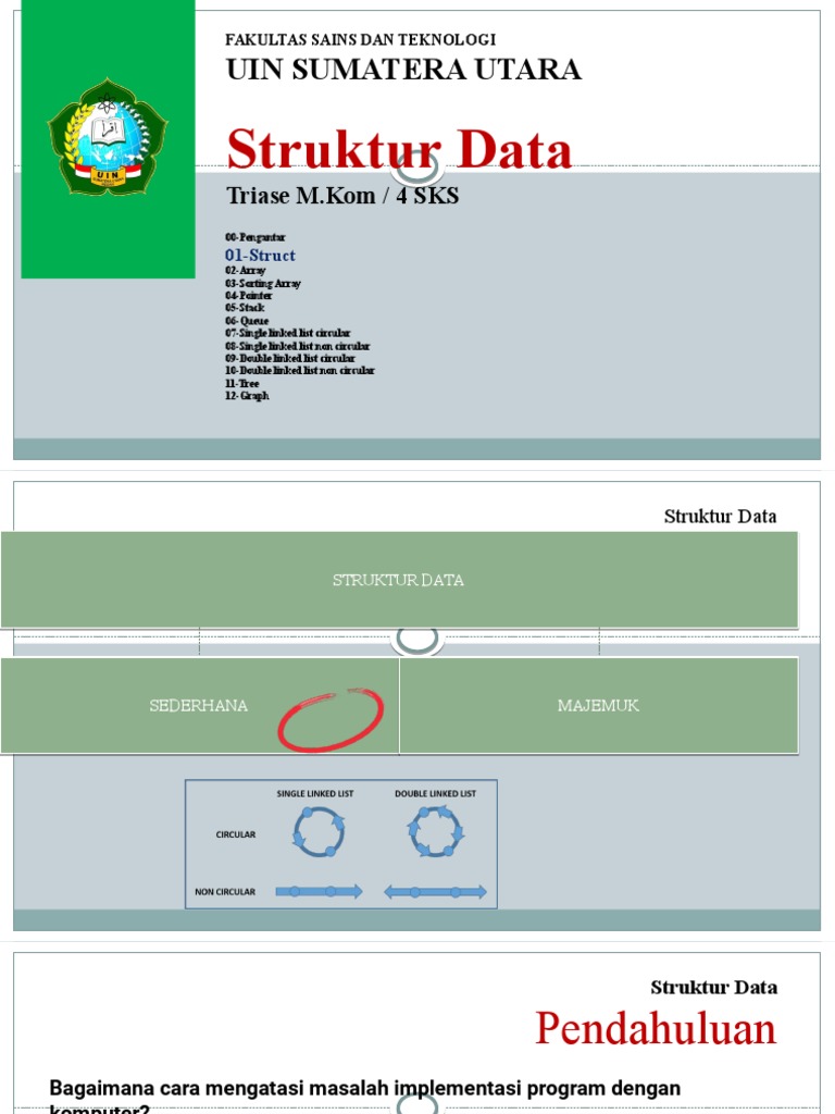 SD01 Struct | PDF | Metode & Bahan Ajar | Komputer