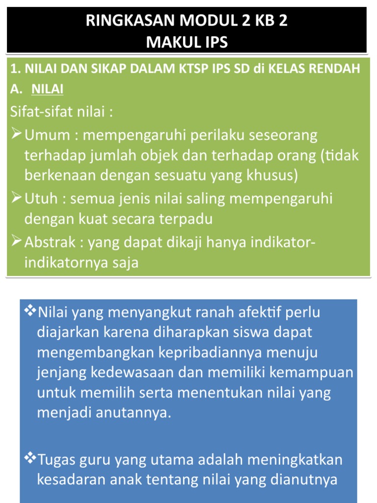 Makul Ips PPT Modul 2 KB 2 | PDF