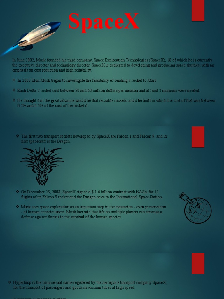 SpaceX | PDF | Space X | Hyperloop
