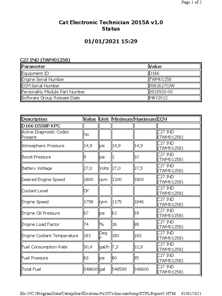 File - C - ProgramData - Caterpillar - Electronic Technician - Temp ...