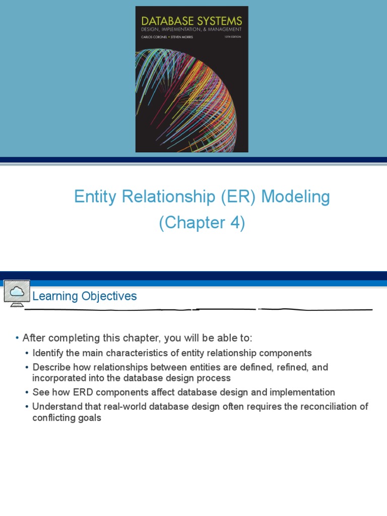 Entity Relationship (ER) Modeling (Chapter 4) | Download Free PDF | Information Retrieval | Data