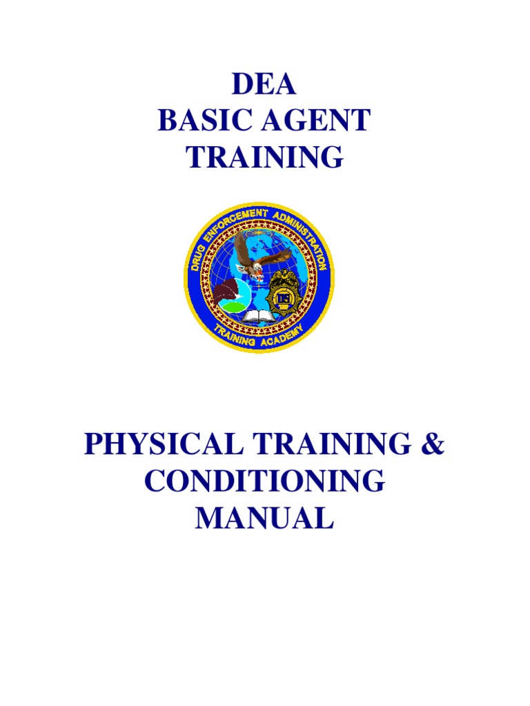 DEA Physical Training Manual 2025 | PDF | Strength Training | Aerobic ...
