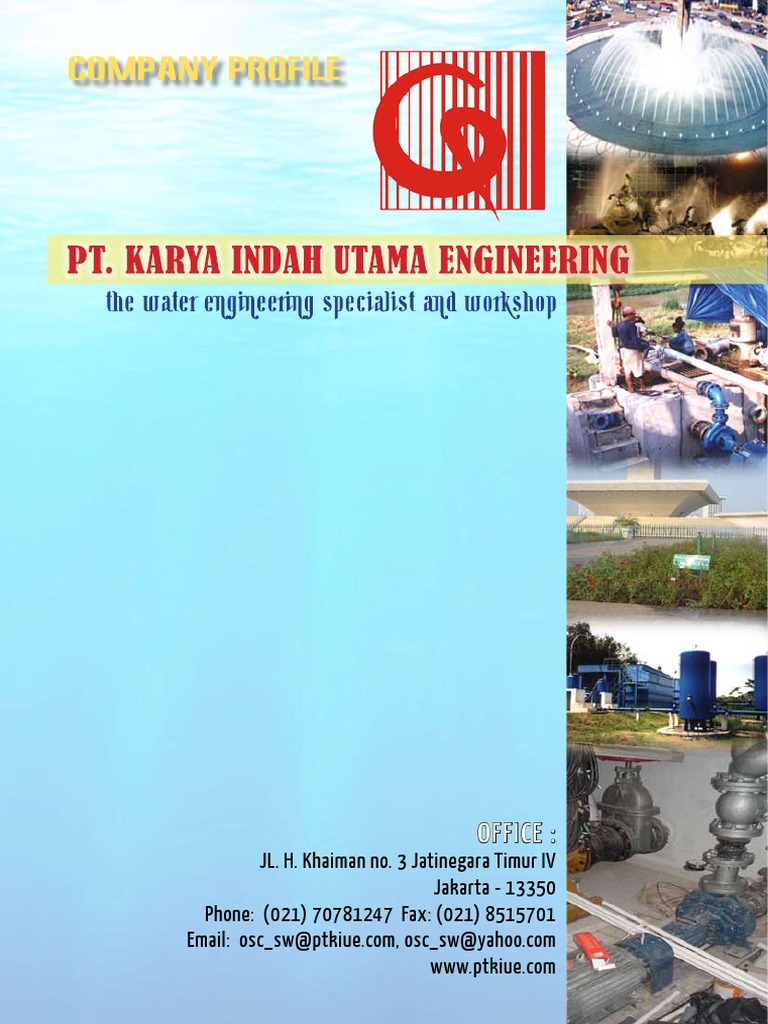 Company Profile Pt Karya Indah Utama Engineering Pdf