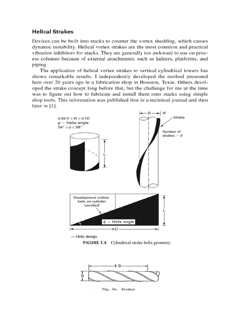 Helical Strakes Development | PDF | Teaching Methods & Materials | Home ...