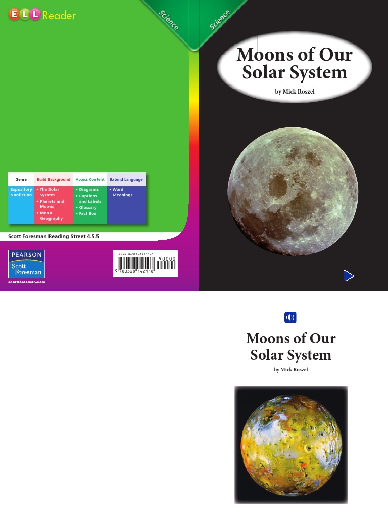 Moons of Our Solar System | PDF | Natural Satellite | Saturn
