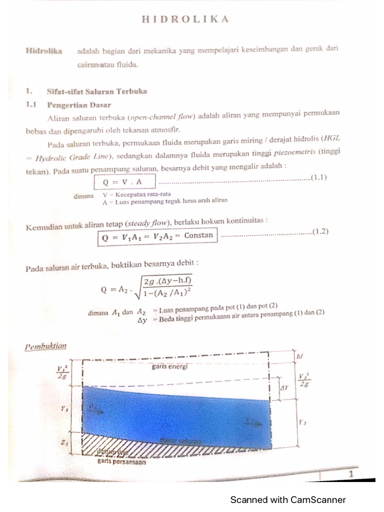 Mekflu & Hidrolika II 2021 PDF | PDF