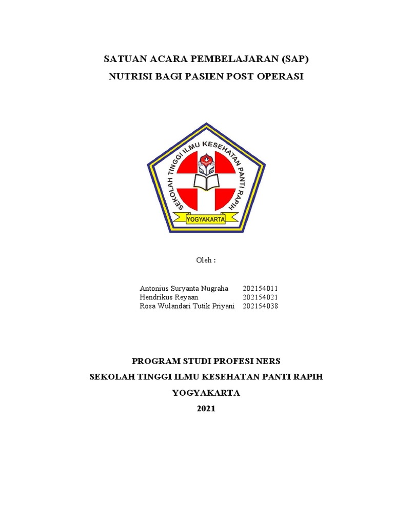 Nutrisi Pasien Post Operasi Laparatomi | PDF