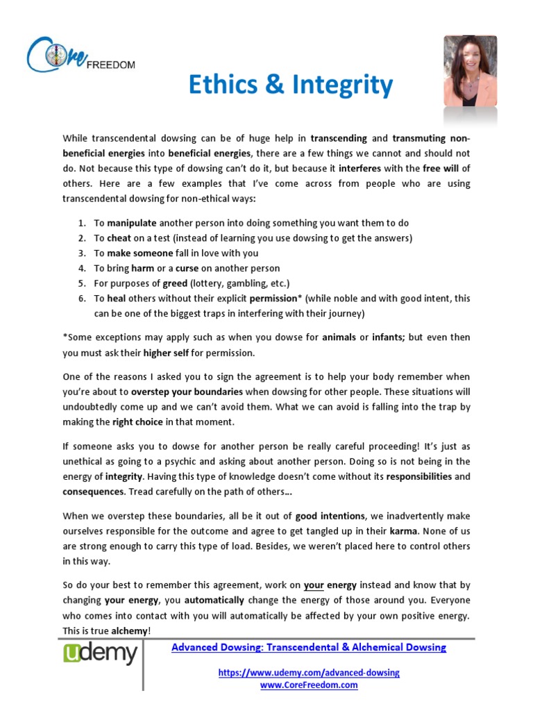 Ethics and Integrity | PDF | Social Institutions | Social Science