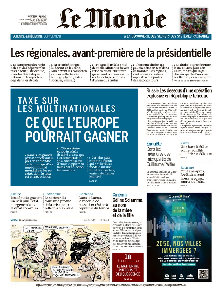 Le Monde - No. 23,762 (02 Jun 2021) | PDF | Parti démocrate (États-Unis ...