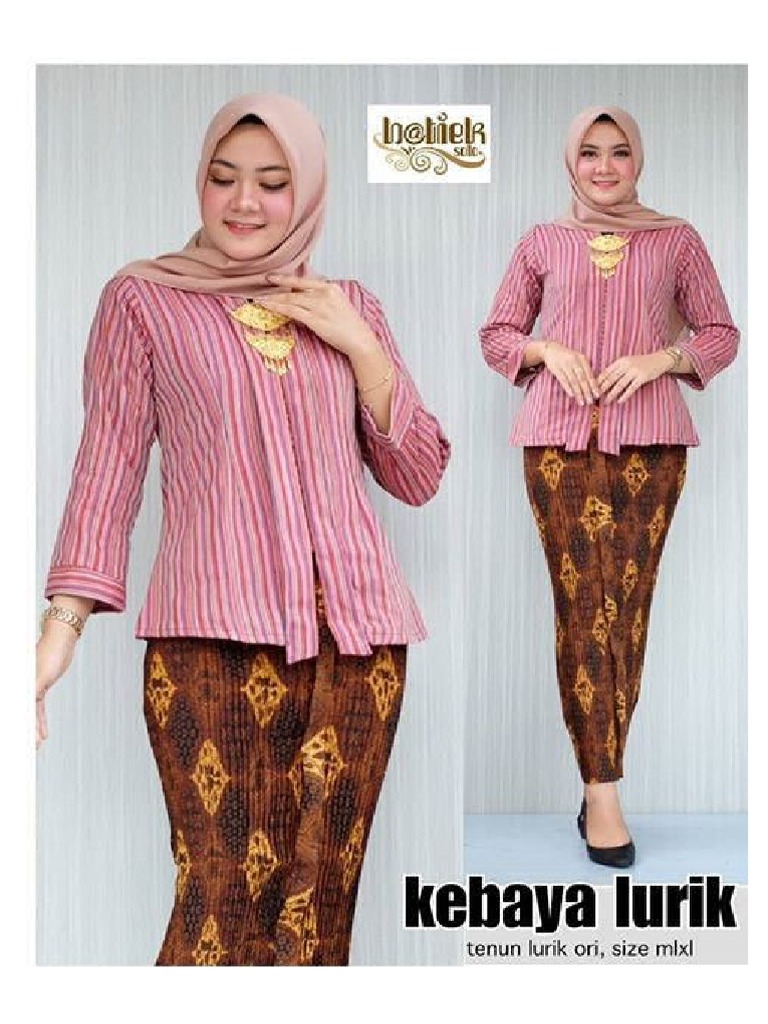 Model Kebaya Lurik | PDF