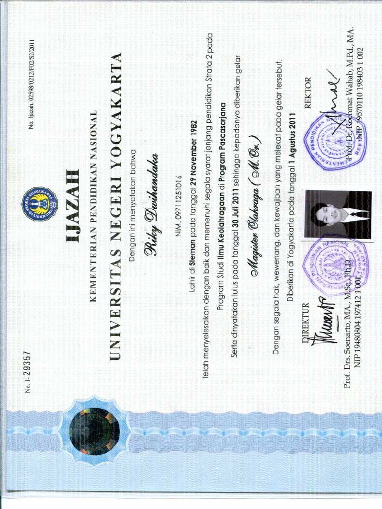 Ijazah S2 | PDF