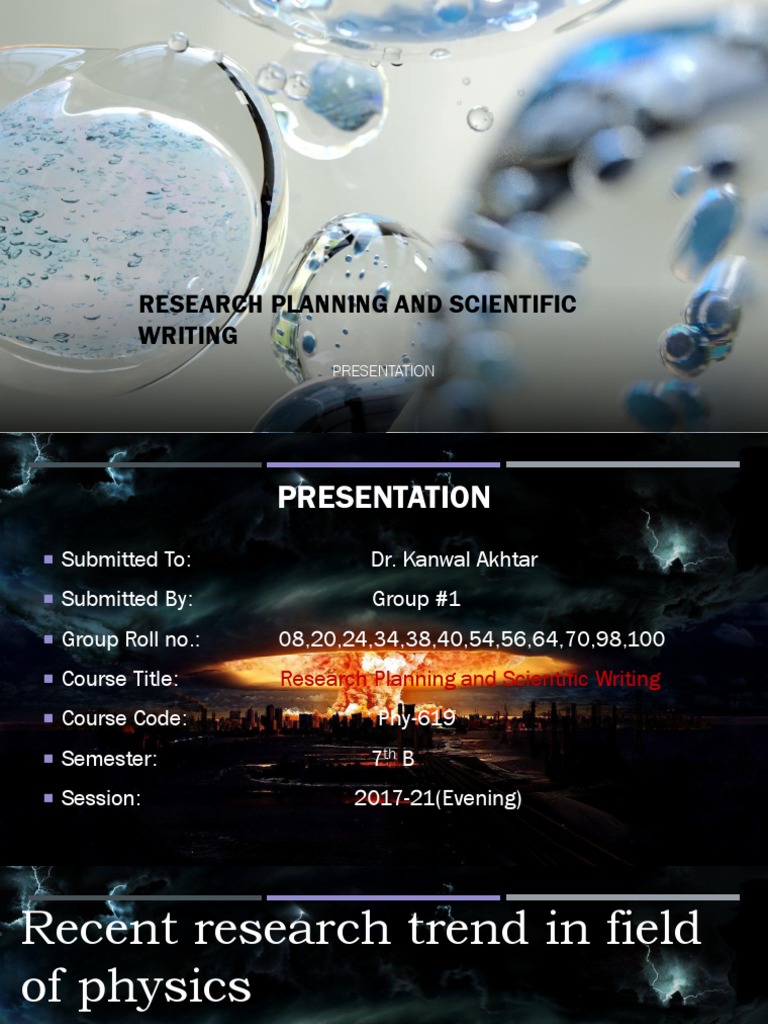 Recent Research Trends | PDF | Astrophysics | Astronomy