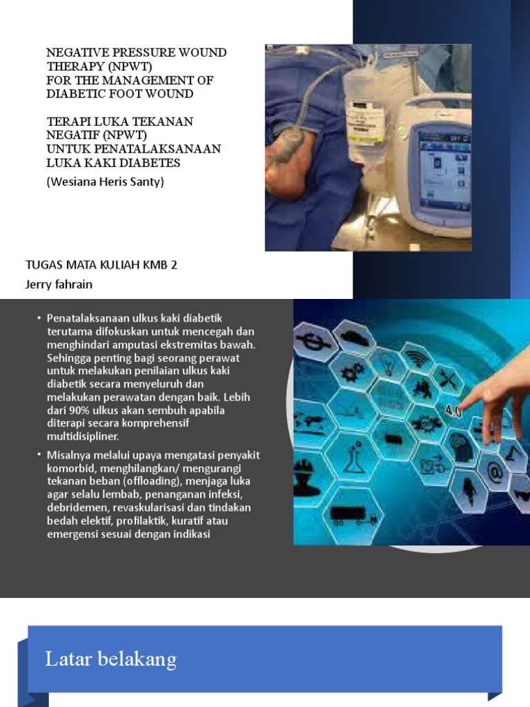 NPWT untuk Ulkus Kaki Diabetik | PDF | Sains & Matematika
