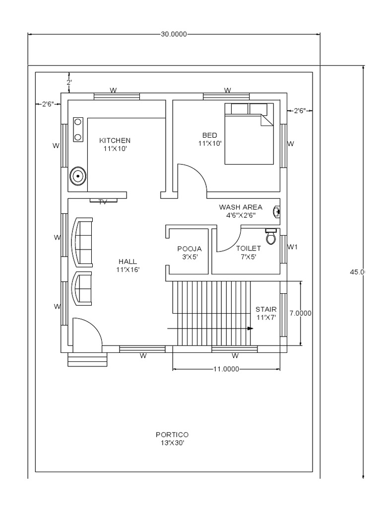 2bhk Model | PDF