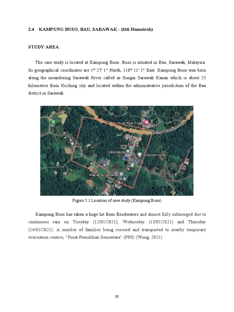 Case Study | PDF | Flood | Sarawak