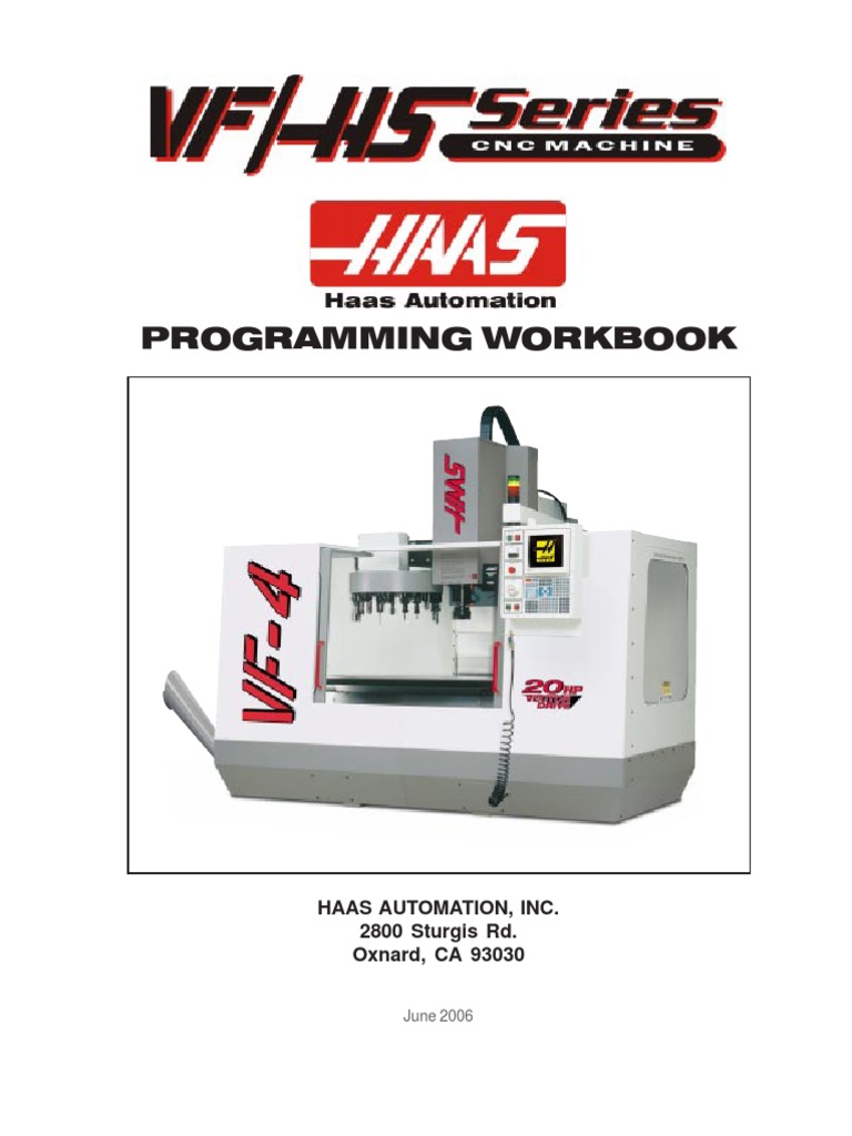 Mill Workbook | PDF | Numerical Control | Cartesian Coordinate System