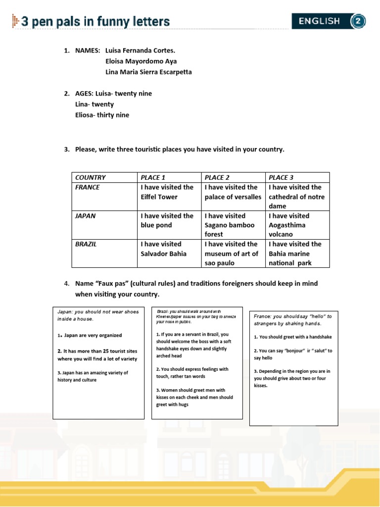 Pen Pal Language Exchange Insights | PDF | English Language | Linguistics