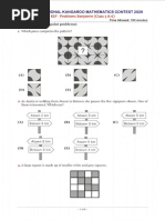 IKMC 2022 Answer Key | PDF