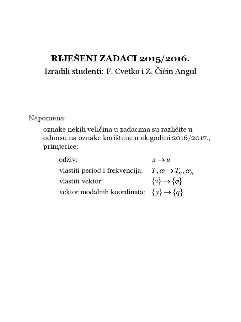 DKPI Rijeseni Zadaci | PDF