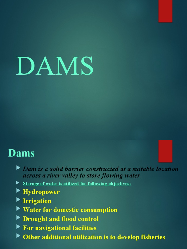 Types of Dams | PDF | Dam | Reservoir