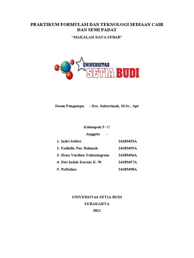 P1KCK5 Daya Sebar | PDF