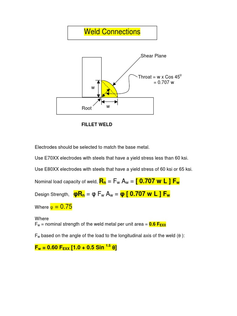 Weld Strength | PDF | Welding | Construction