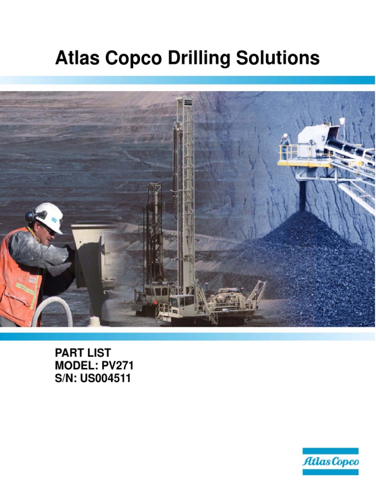 PV271 Drill Parts Manual | PDF | Screw | Equipment