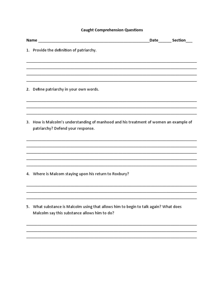 Chapter 9 Comprehension Questions | PDF