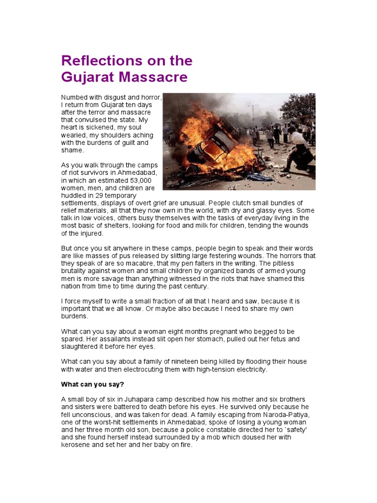 A First-Hand Account of the Horrors and Human Rights Violations During ...