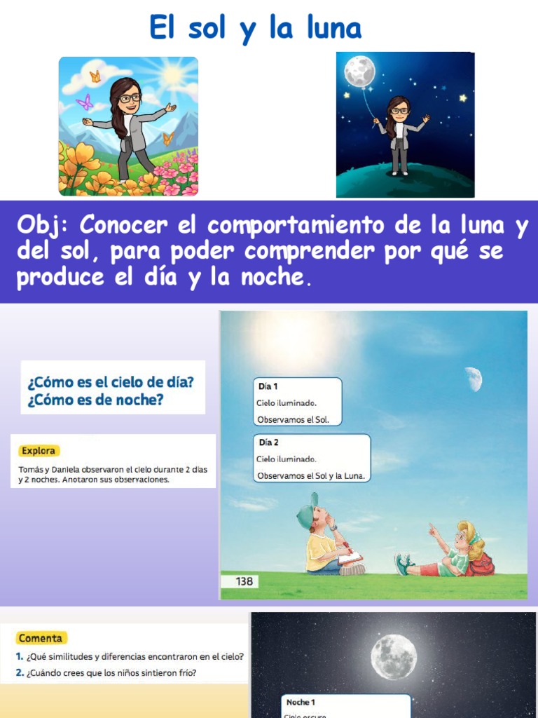 Comportamiento del Sol y la Luna | PDF | Ciencias sociales | Ciencia y ...