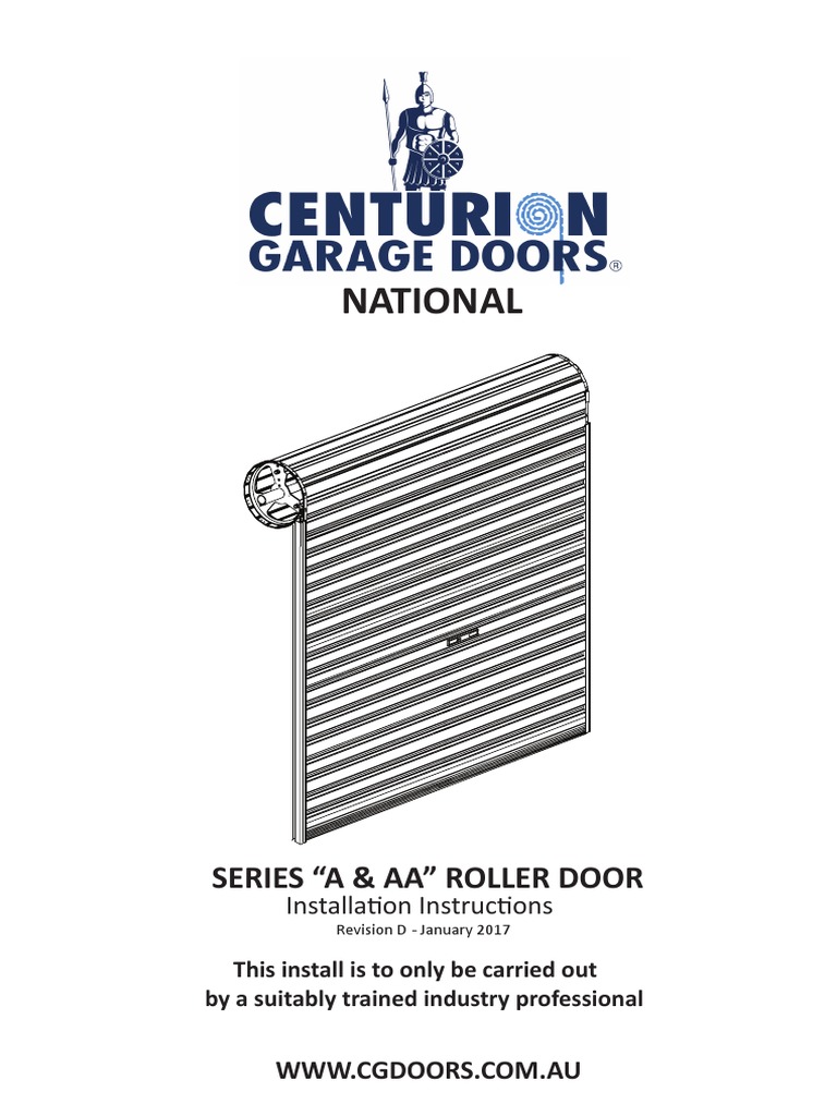 Roller Door Installation Instructions Manual | PDF | Door | Screw