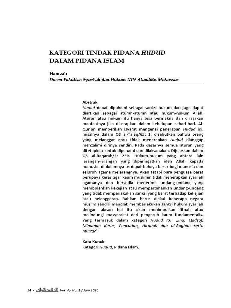 Hudud | PDF