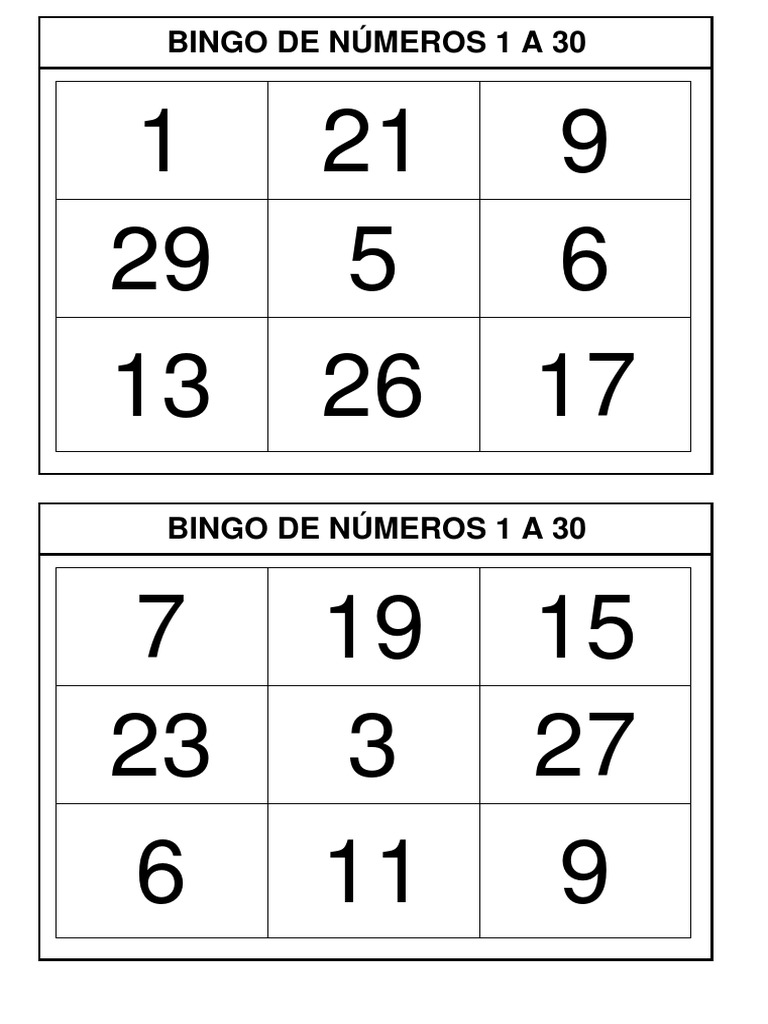 Bingo 30 e 50 | PDF | Violencia