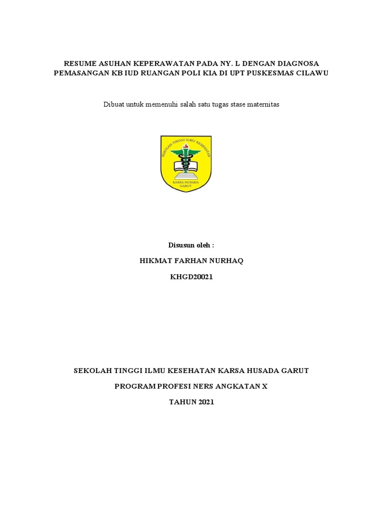 Resume KB (Ginekologi) | PDF