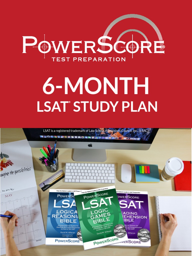 6 Month Lsat Study Plan | Download Free PDF | Law School Admission Test ...
