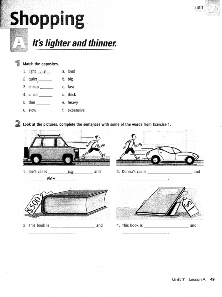 Workbook Unit-7 | PDF