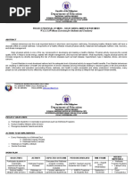 MAPEH Action Plan | PDF | Project Based Learning | Behavior Modification