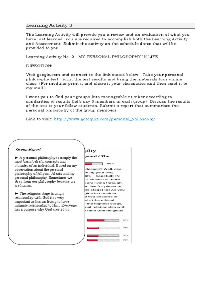 Learning Activity 2 | PDF