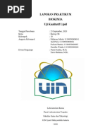 Laprak Uji Lieberman | PDF | Sains & Matematika