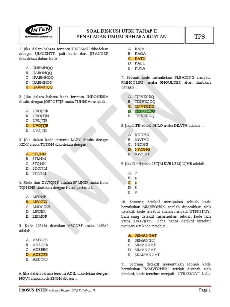 Soal PU Set 1-Dikonversi | PDF