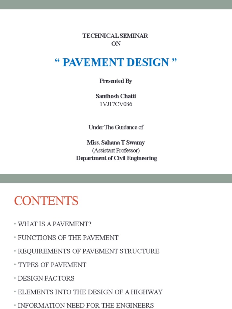 Pavement Design | PDF | Road Surface | Transport Infrastructure