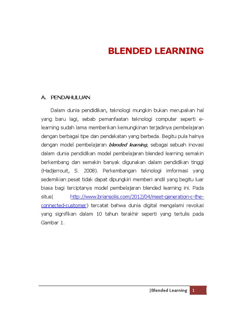 BL - 108 Blended Learning - Bagian 5 | PDF